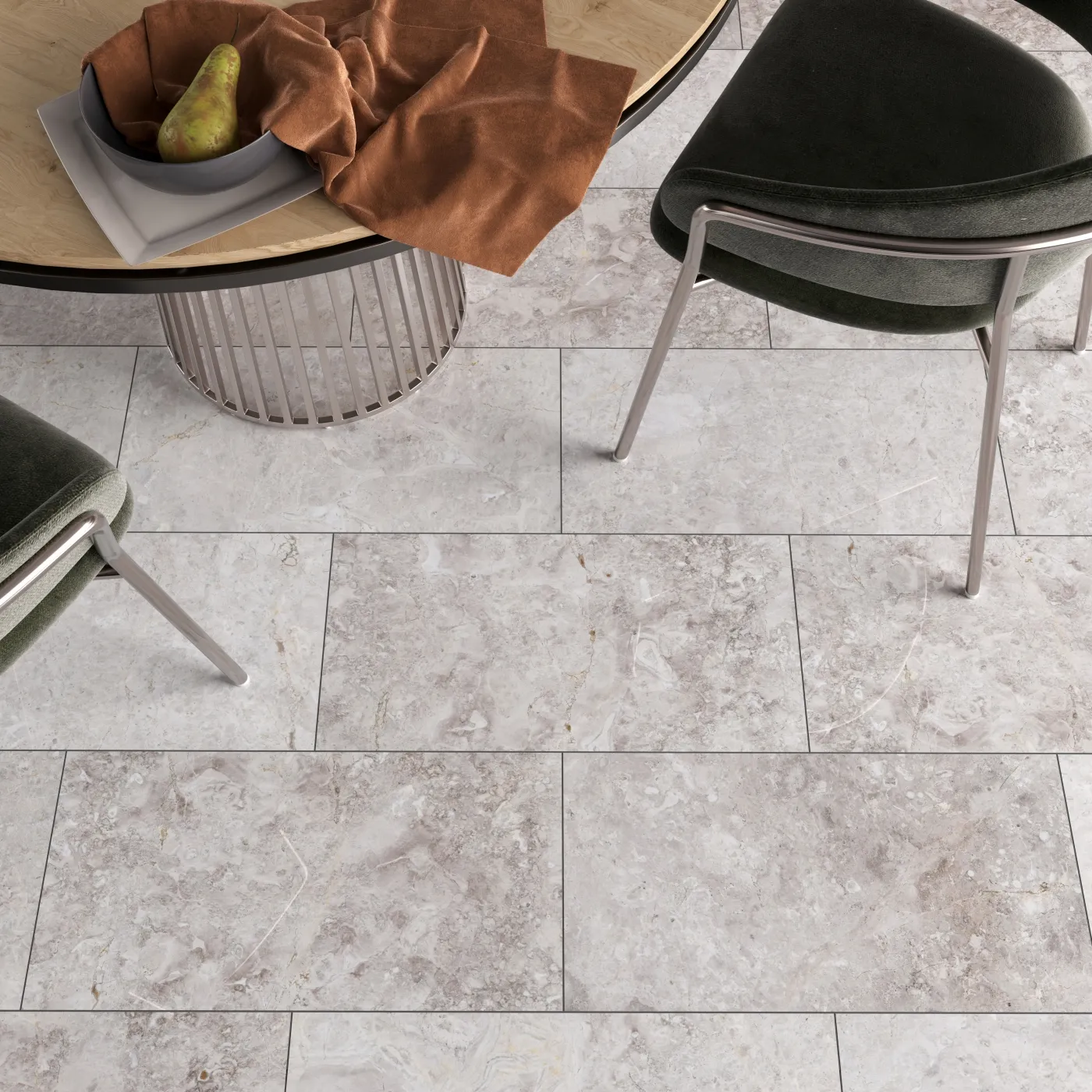 Silver Luna Marble Tile Polished | Stone Deals