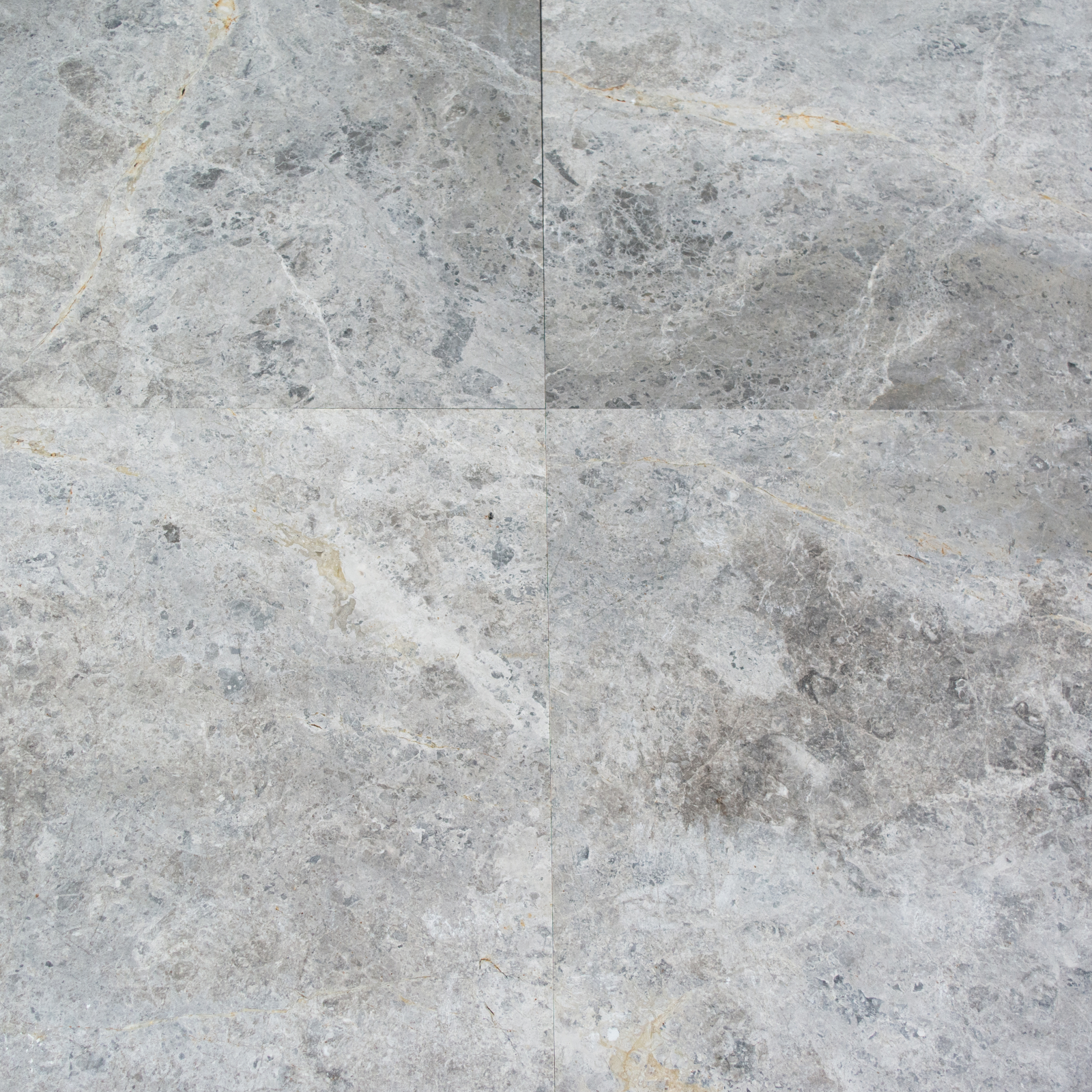 Silver Shadow Grey Marble Tile Honed | Stone Deals