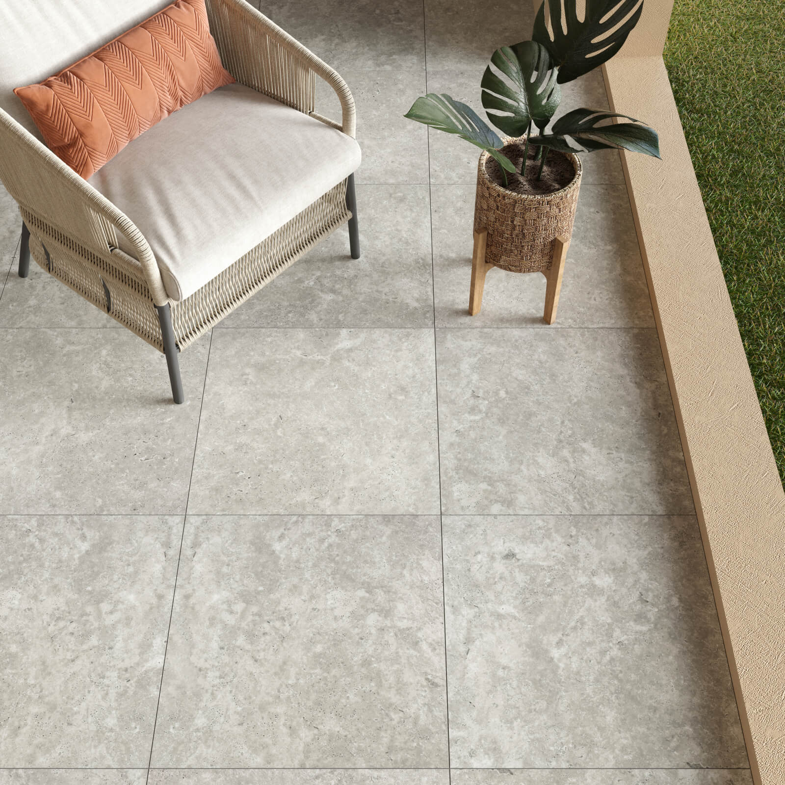 City Grey R11 Matt Porcelain Paving Tile | Stone Deals