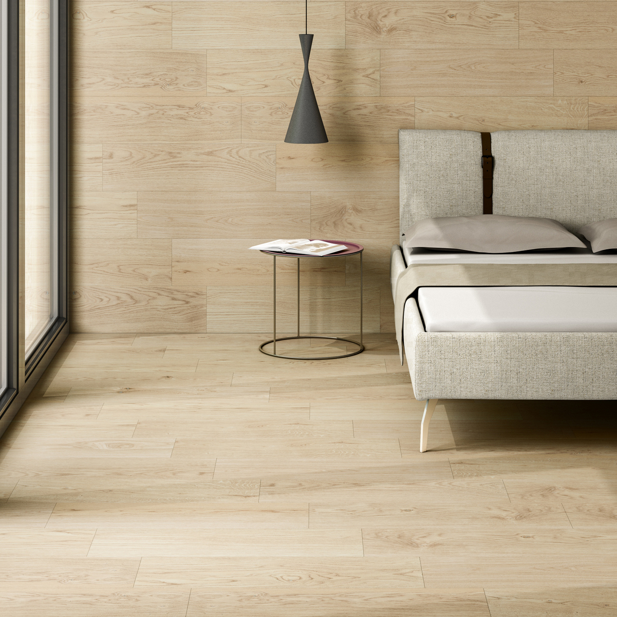 Abbey Beige Wood Effect Matt Porcelain Tile | Stone Deals